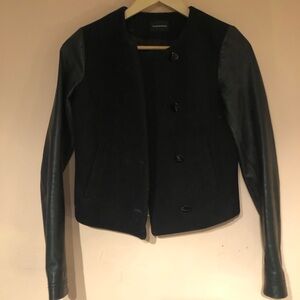 Club Monaco | Jackets & Coats | Club Monaco Wool Bomber Slim Black ...